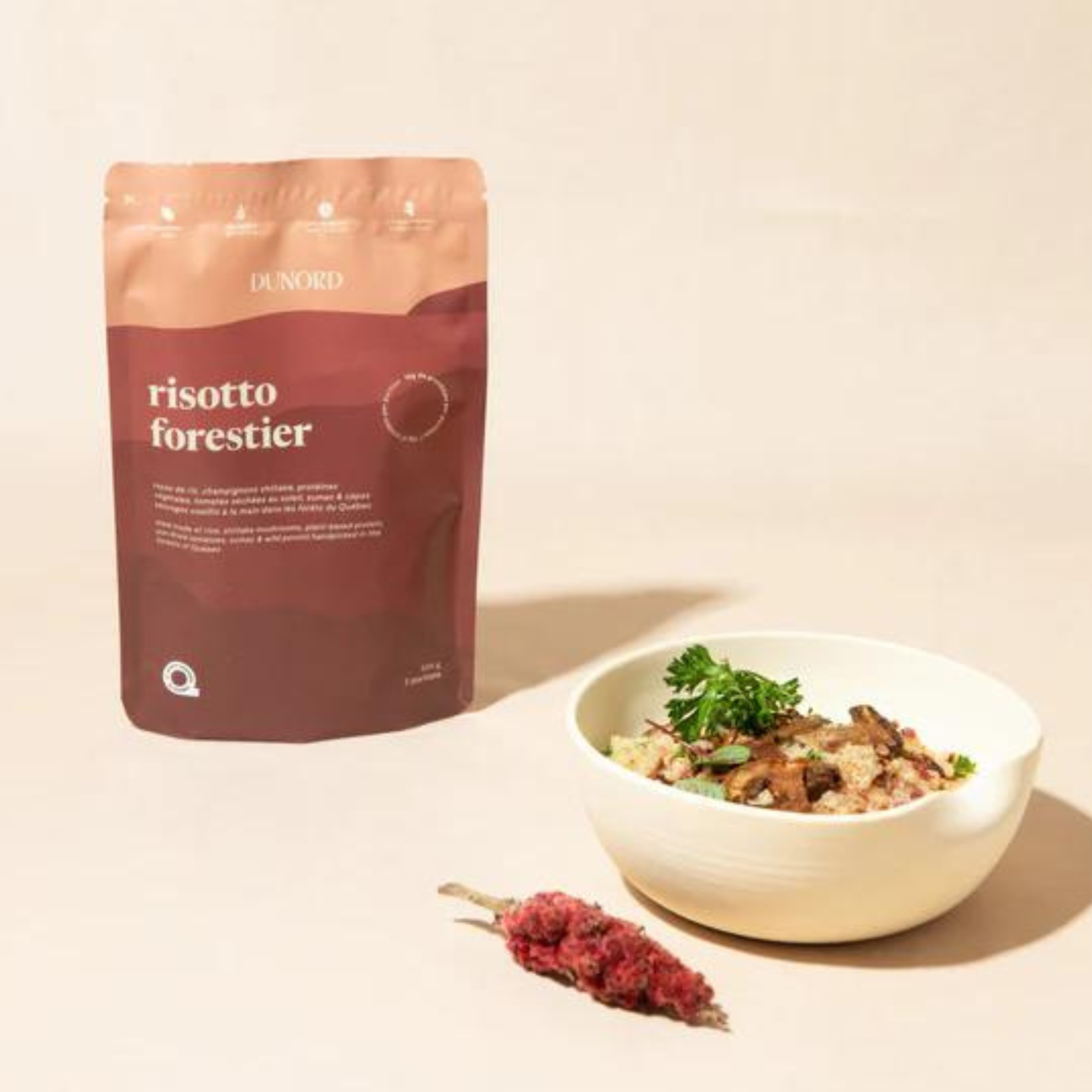 Forest Risotto – Ready-to-Cook Risotto by Dunord | Miels d'Anicet